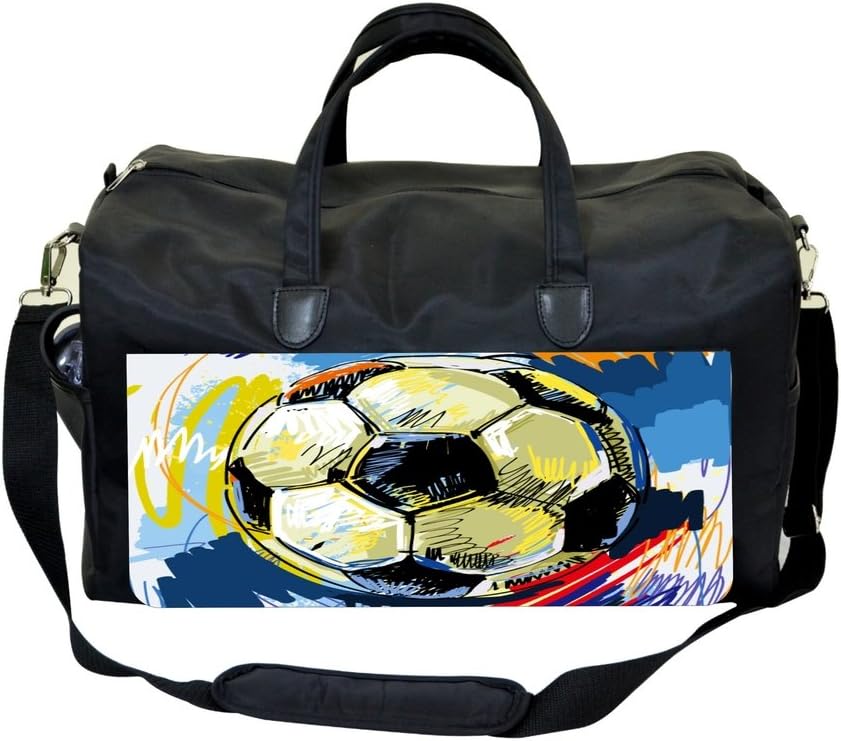 Amazon.com | Childrens Soccer Ball Art Gym Bag | Gym Totes