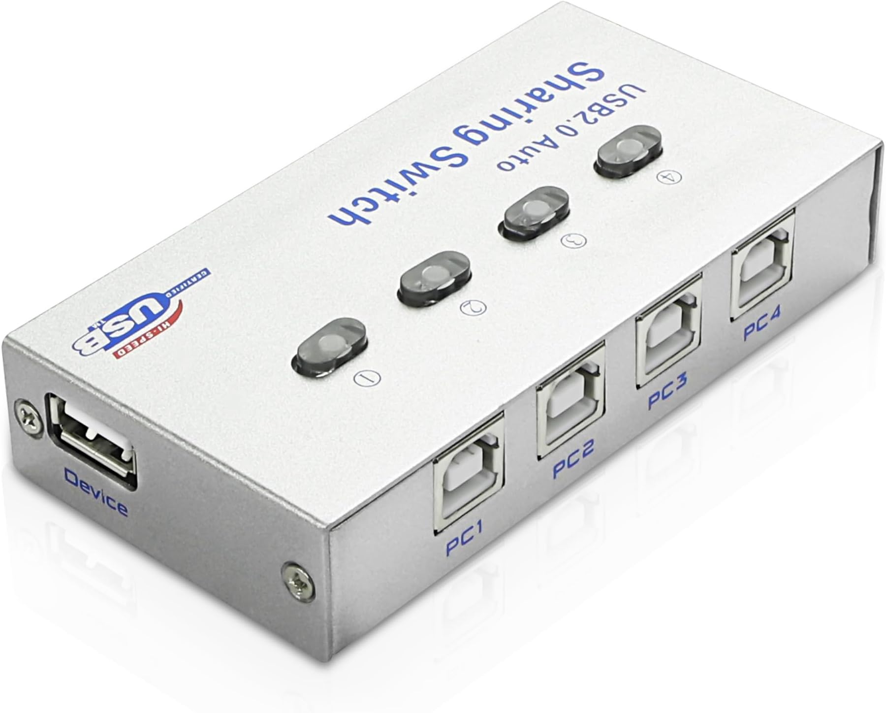 Amazon.com: XMSJSIY USB 2.0 Sharing Switch Selector 4 in 1 out Printer ...