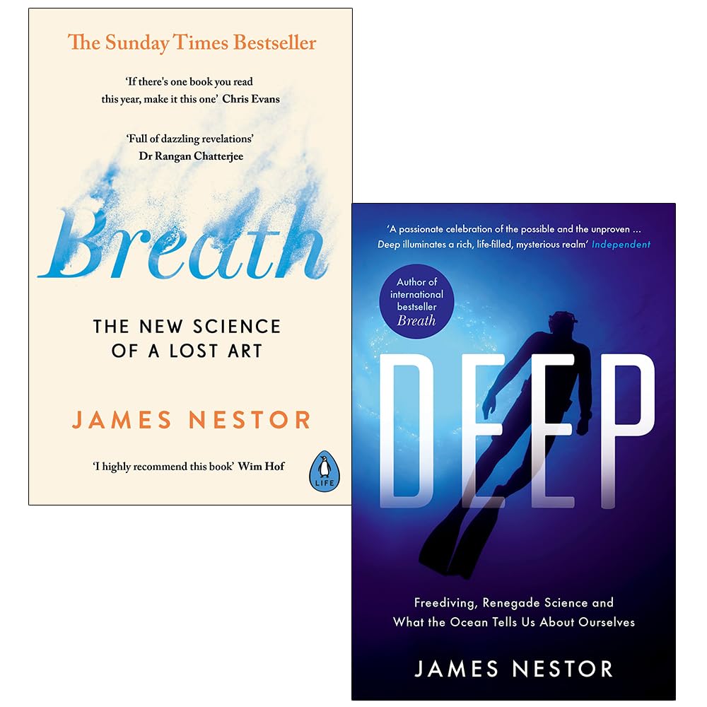 James Nestor Collection 2 Books Set (Breath The New Science of a Lost ...