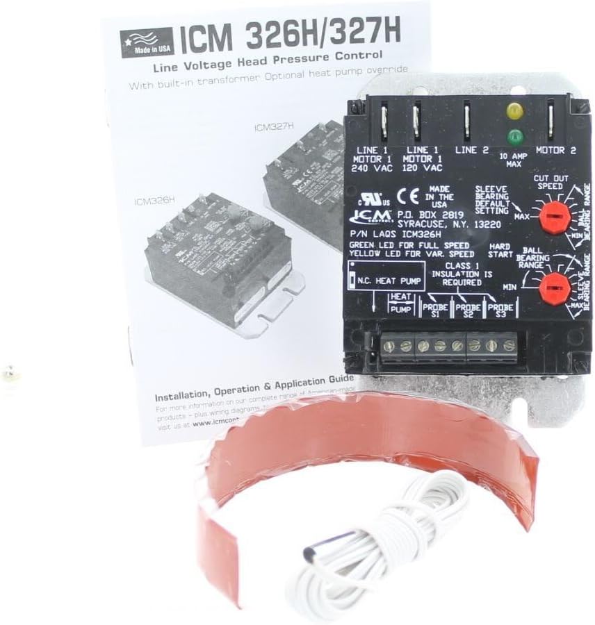 ICM 326HC Head Pressure Control Heat Pump Bypass - Amazon.com