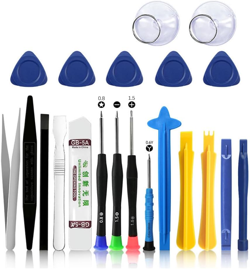 Amazon.co.jp: Haojiaho 20-Piece Cell Phone Repair Tool, Disassembly and ...