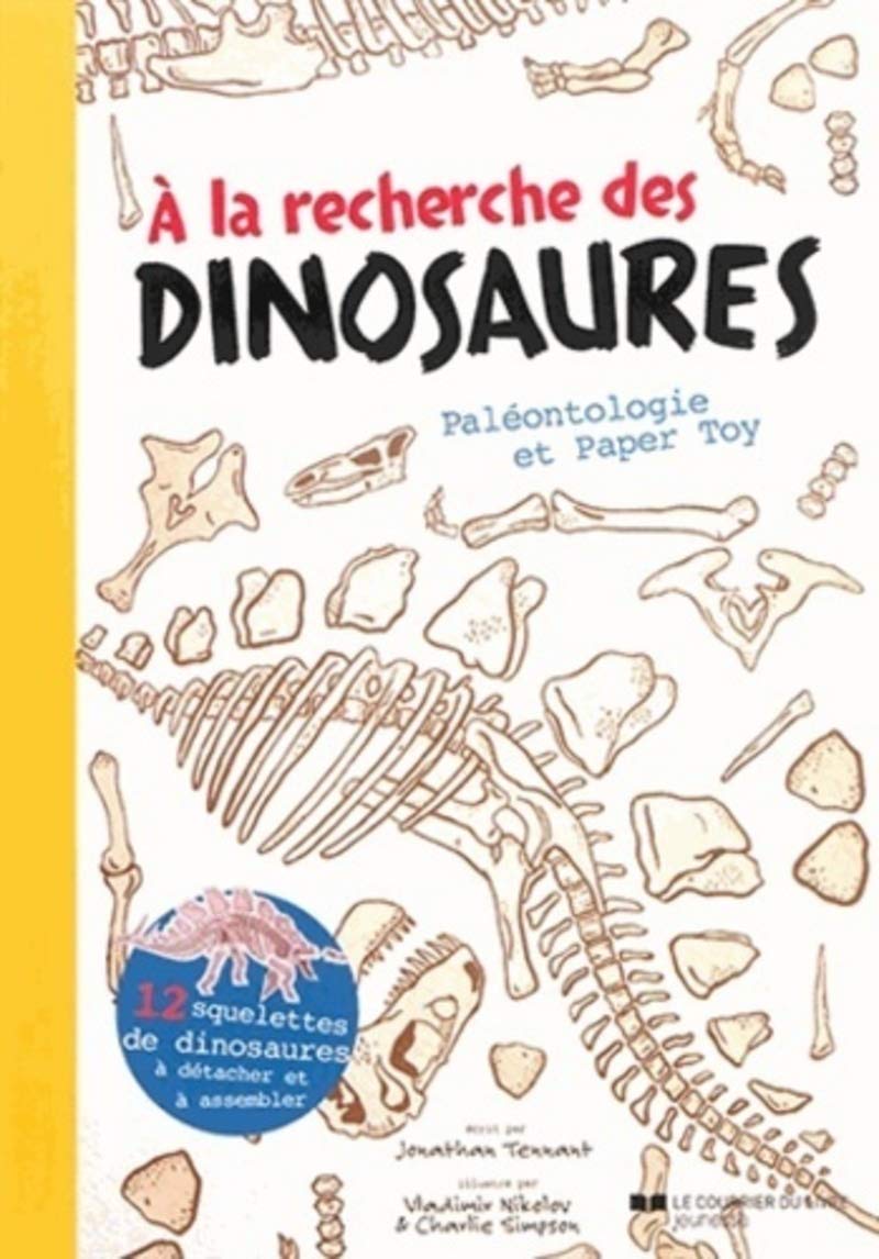 A la recherche des dinosaures: Paléontologie et paper toy: Amazon.co.uk ...