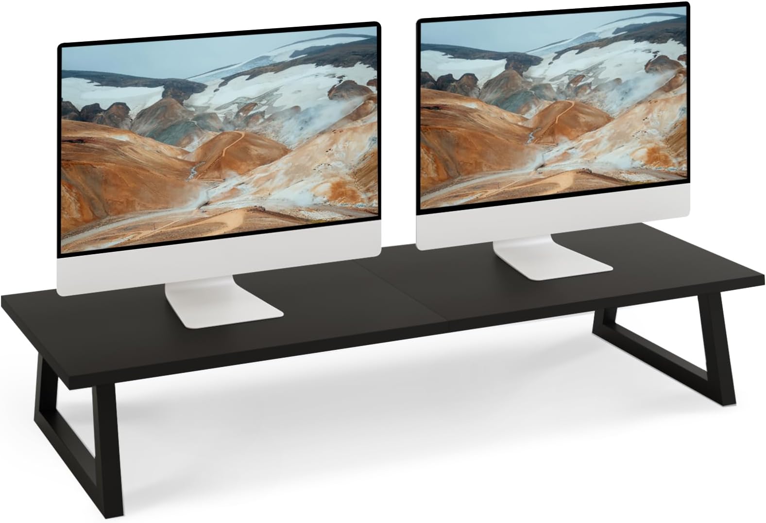 Amazon.com: Syracuse TV Risers LARGE BLACK TV Stand : Electronics