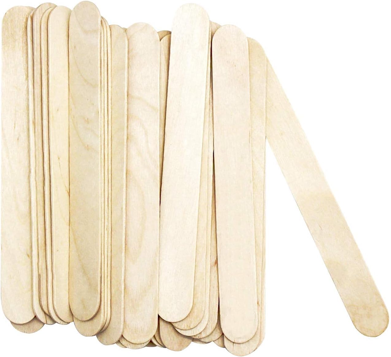 Amazon.com: 200PCS Wooden Sticks for Crafts – 8 Inch Wooden Sticks for ...