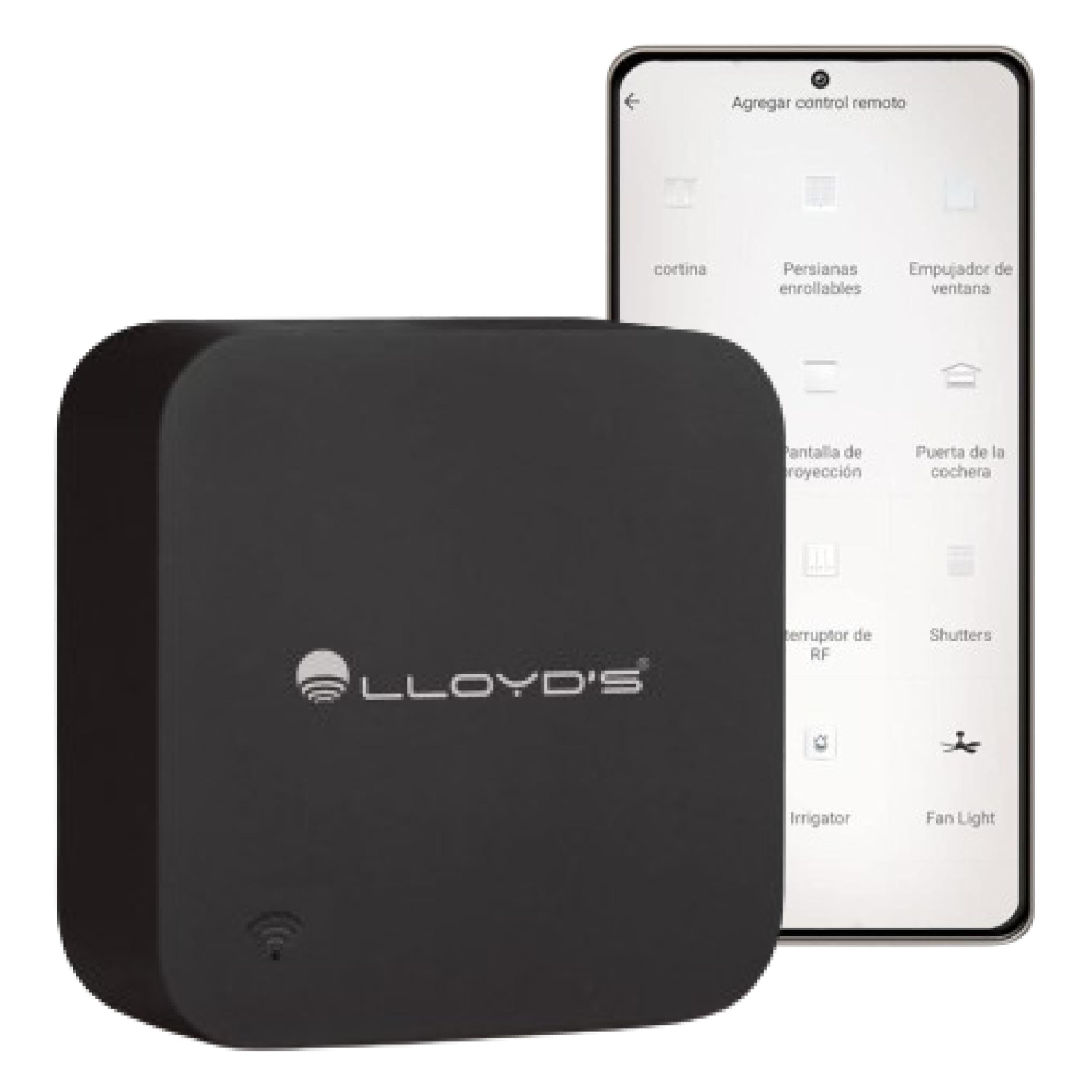 Lloyd's Smart RF + IR Universal Remote Control, WiFi, All-in-One Hub ...