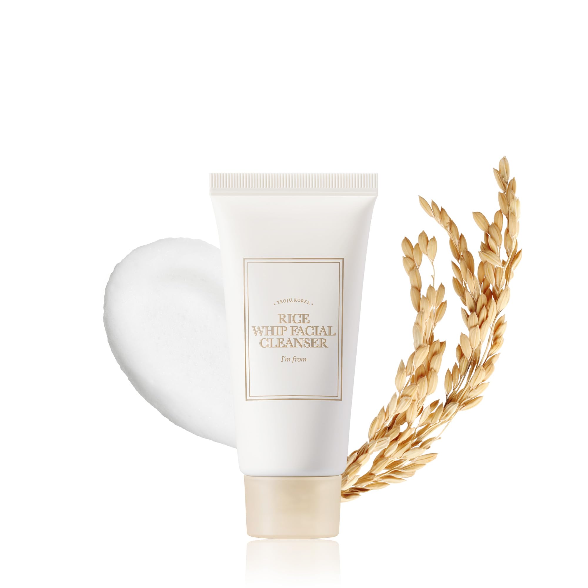 I'm from Rice Whip Facial Cleanser 1.01 Fl Oz, Trial, Travel-friendly ...