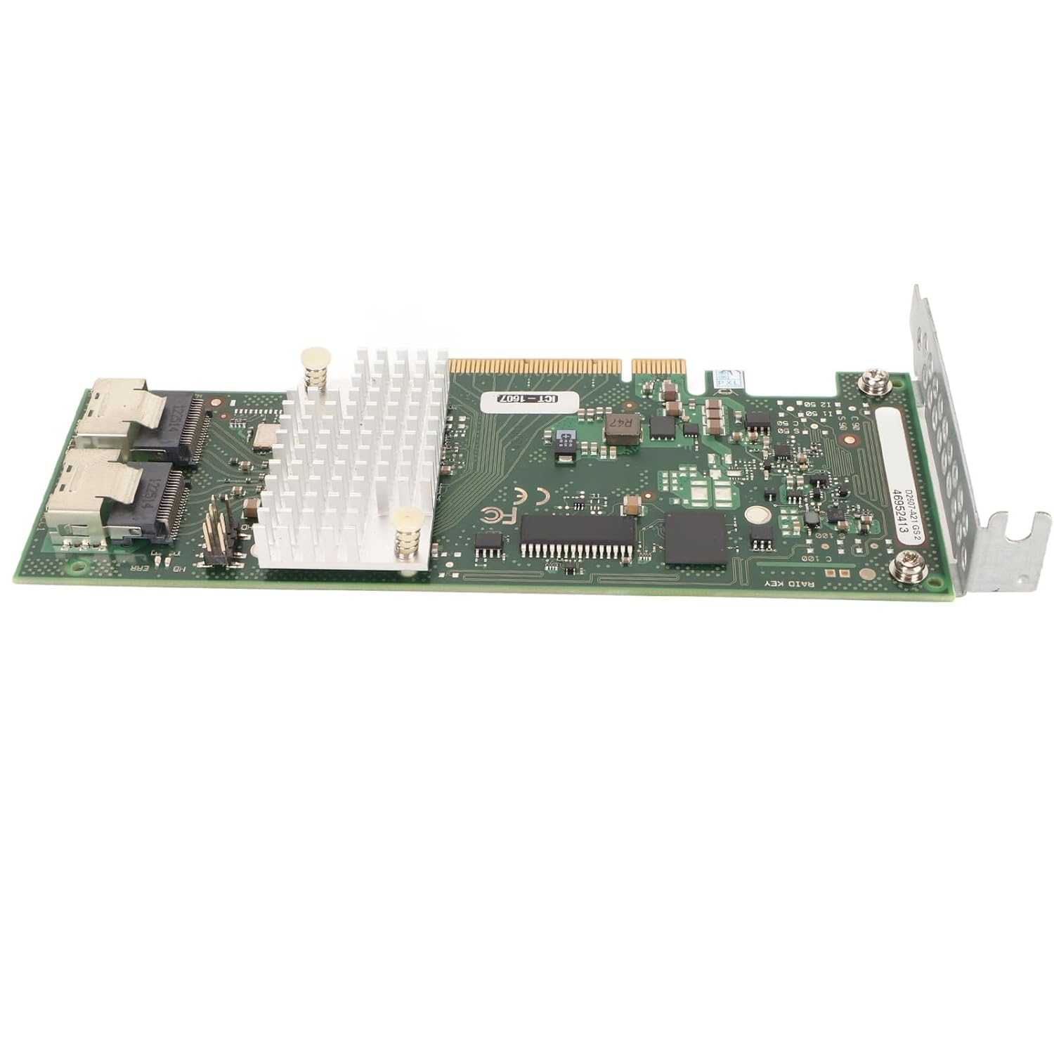 Controller Card 6Gbps, 2 SAS Interfaces, PCIe Interface, Supports Disk ...
