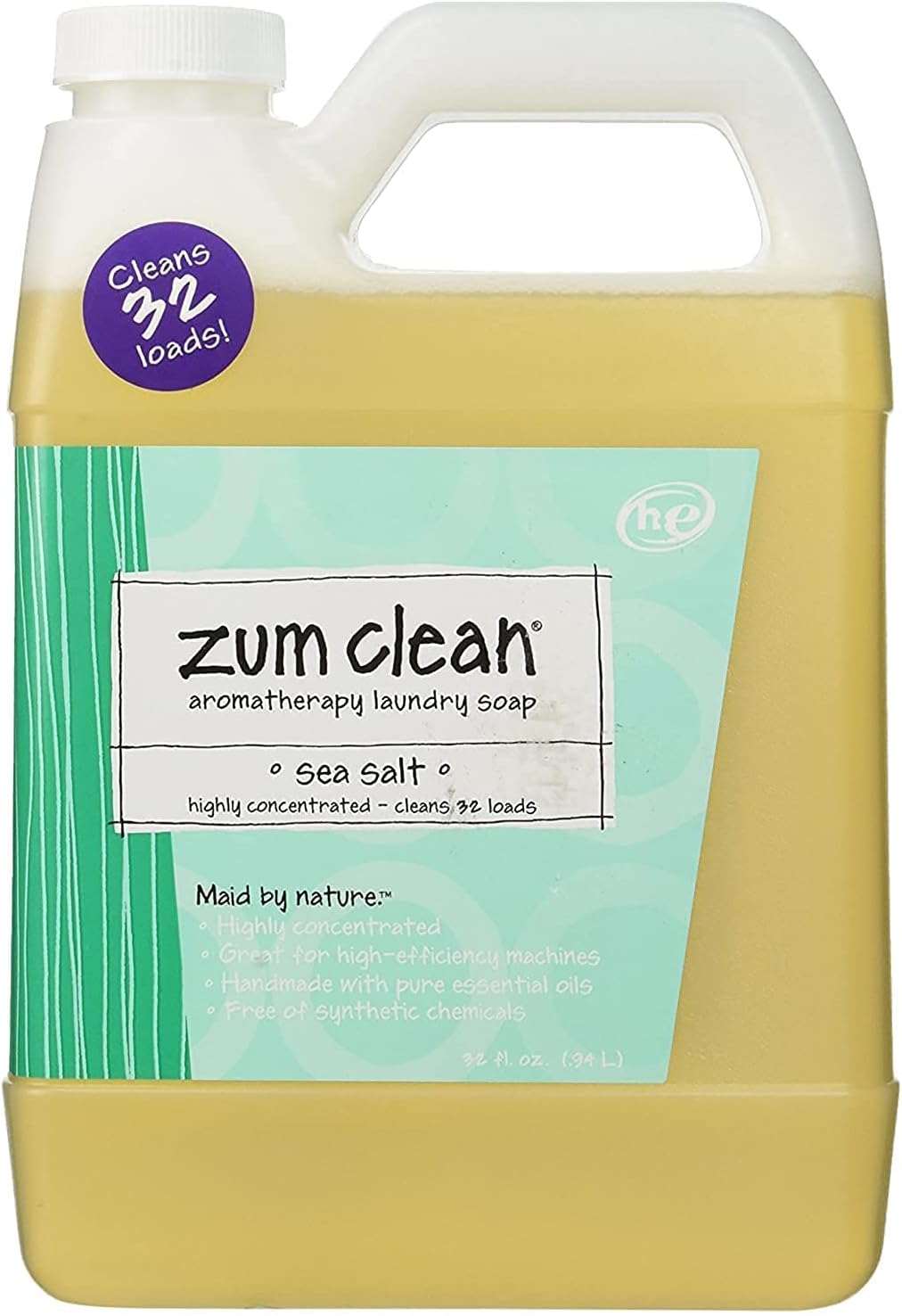 Amazon.com: Zum Clean Sea Salt Wool Dryer Balls Kit with Aroma Blend (3 ...