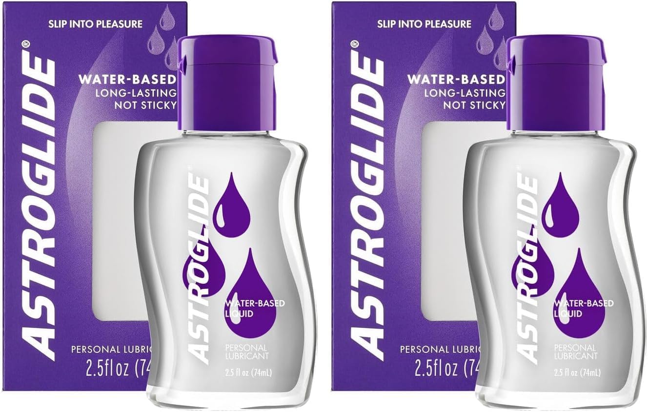Amazon.com: Astroglide Liquid, Water Based Personal Lubricant, 2.5 oz. (Pack of 2) : Health ...