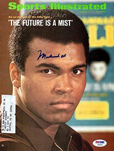 Muhammad Ali Authentic Autographed Signed Sports Illustrated Magazine ...