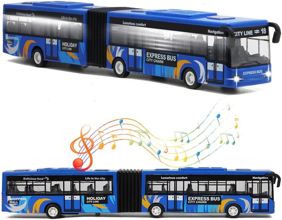Amazon.com: Ozgkee Remote Control Bus Toy, High Simulation All ...