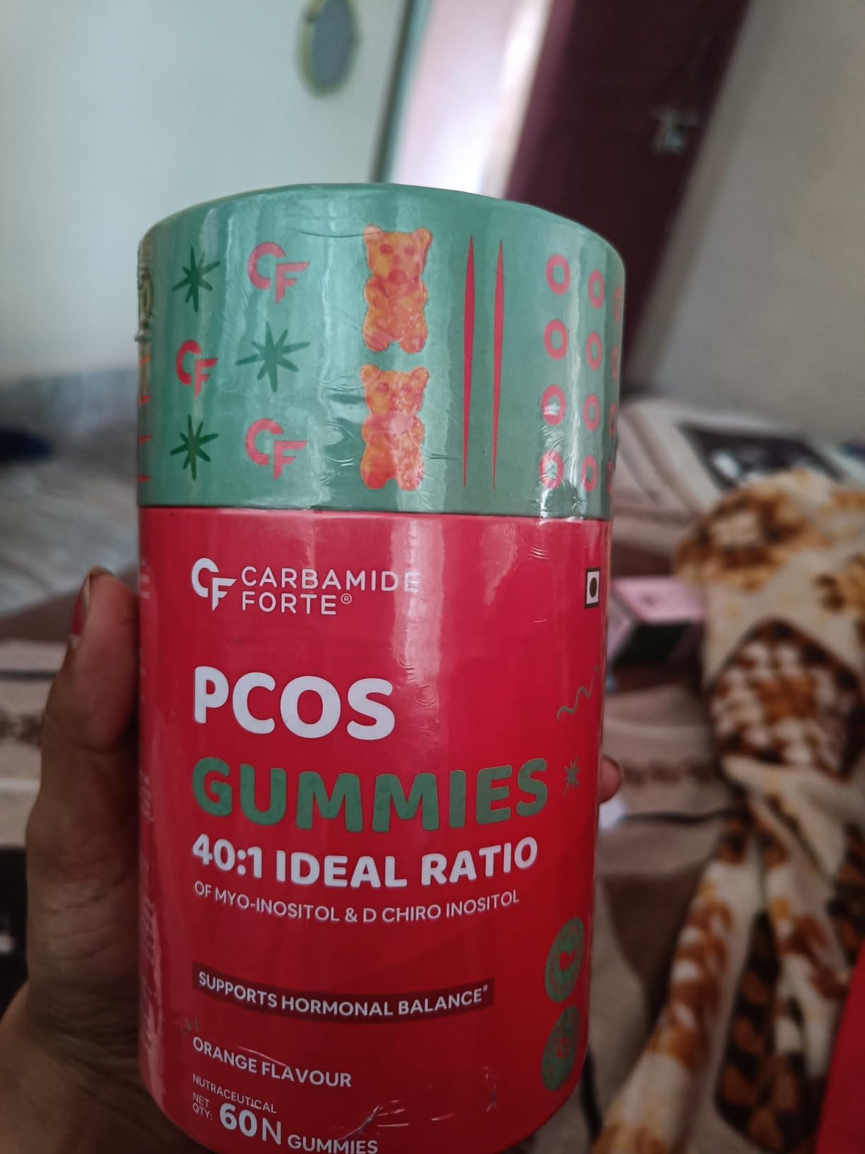 Carbamide Forte PCOS Supplements for Women with 40:1 Ratio of Myo Inos