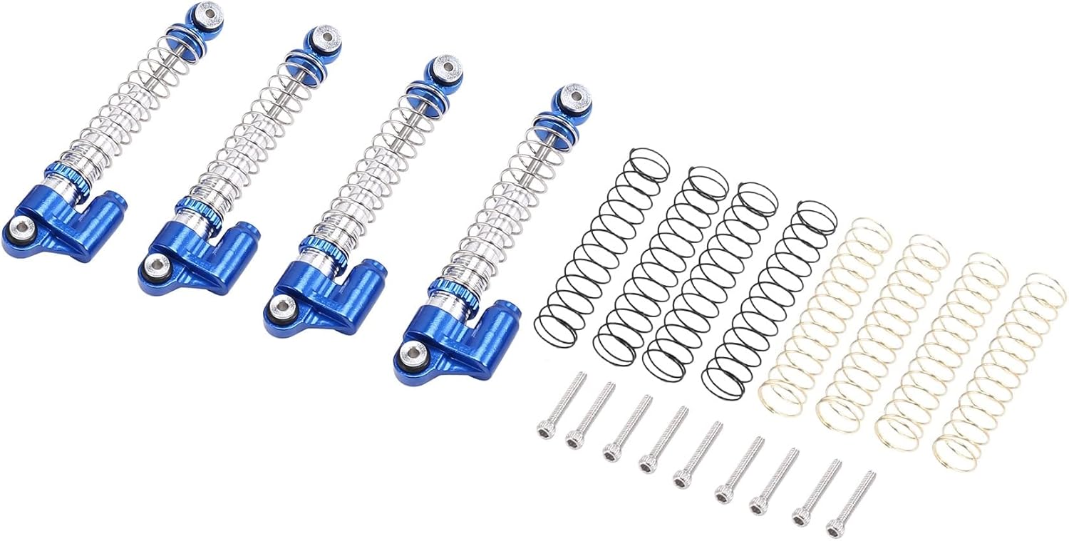 Amazon.com: 43MM Shock Absorber Aluminum Threaded Tele Damper for 1/24 ...