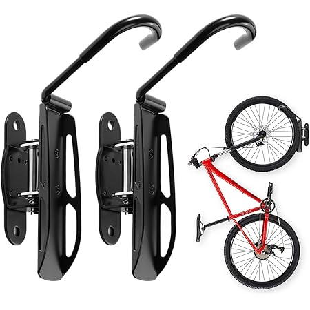 Amazon.com: Wallmaster Bike Rack for Garage with Tire Tray,Wall Mount ...