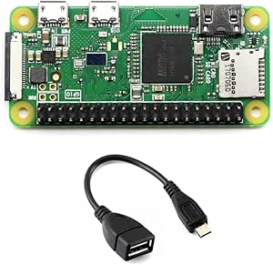 Waveshare Zero WH Basic Package Compatible with Raspberry Pi Zero WH(Included), Low-Cost Pared ...