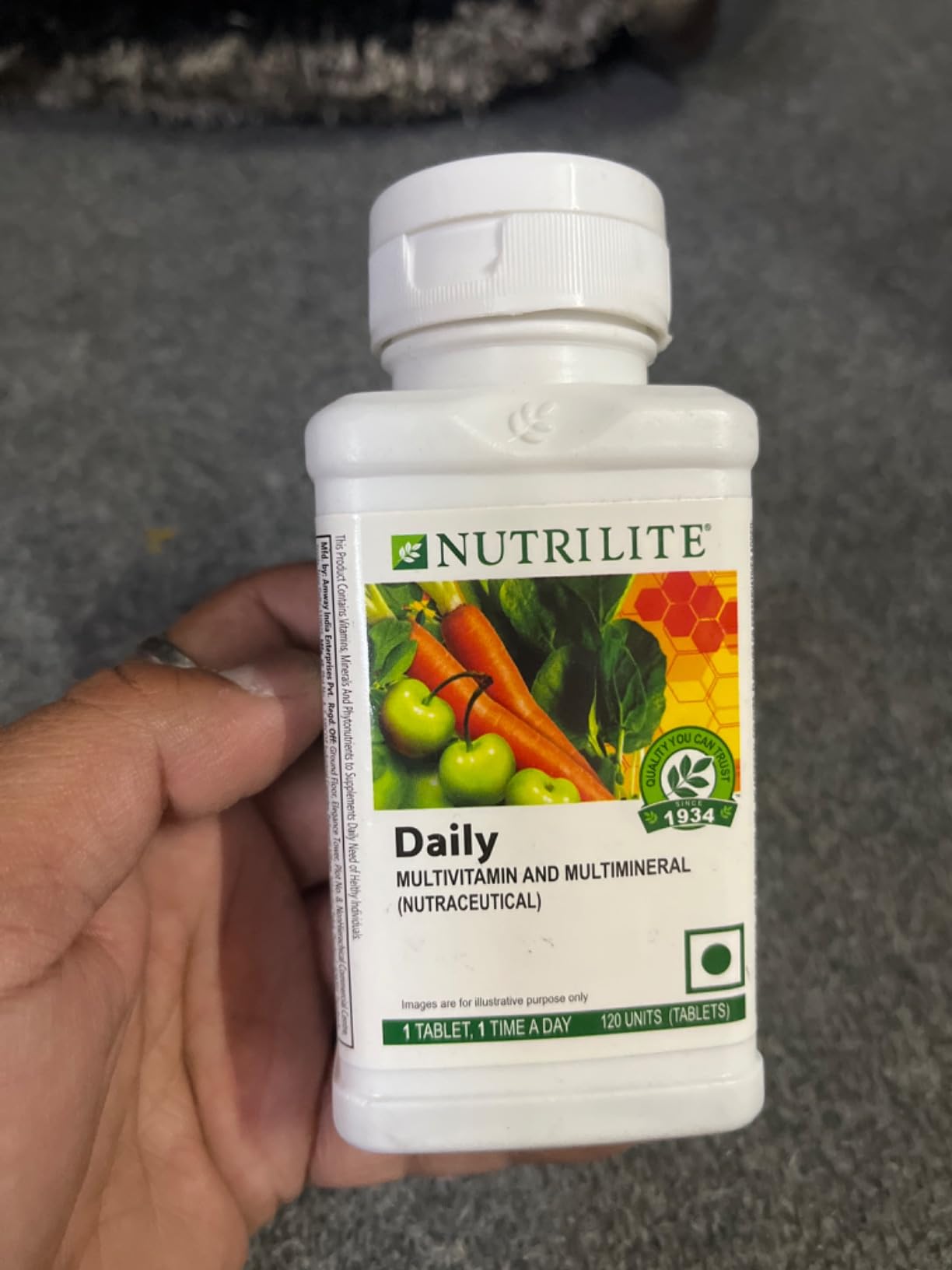 NUTRILITE Daily 120 tablets Multivitamin & Multimineral Tablet (120N ...