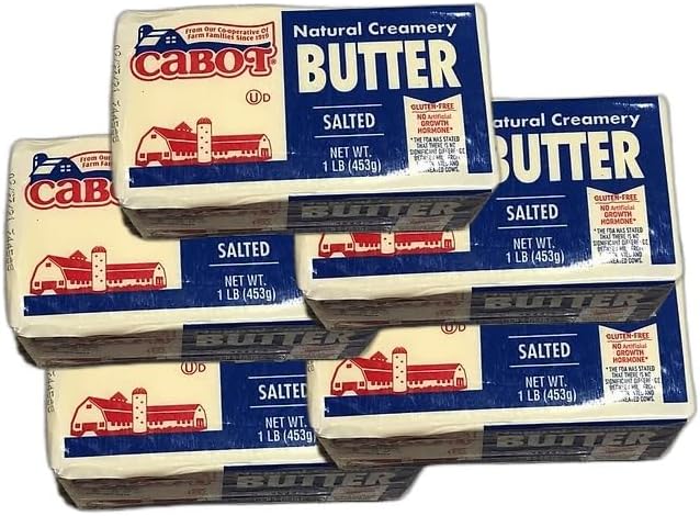 Amazon.com: Generic Cabot Block Salted Butter -1 LB Pack of 2 : Grocery ...