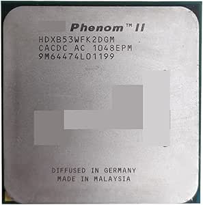 Amazon.com: CPU Phenom II X2 B53 2.8 GHz Dual-core CPU Processor HDXB53WFK2DGM Socket AM3 ...