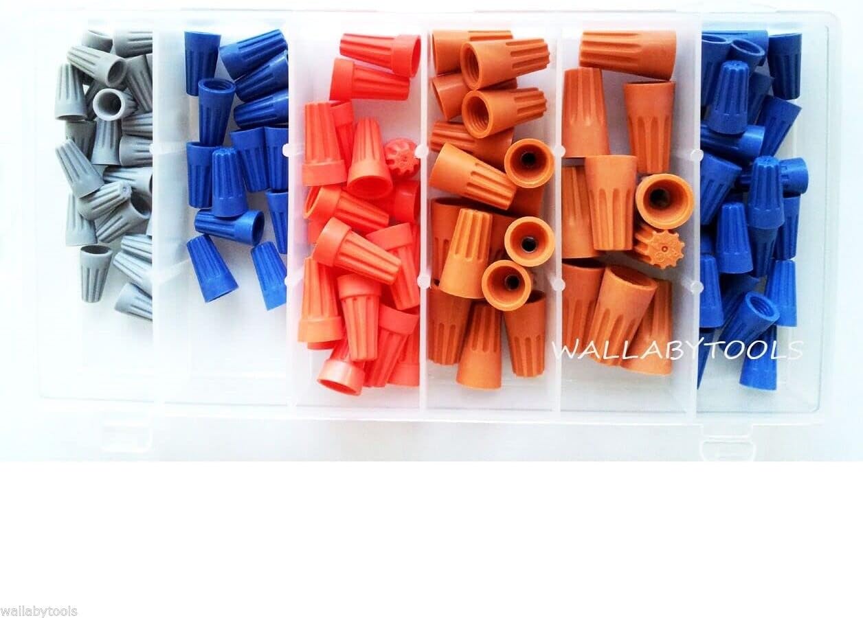 Amazon.com: ARC-POWER 107pc Electrical Wire Twist Connector Cap w ...