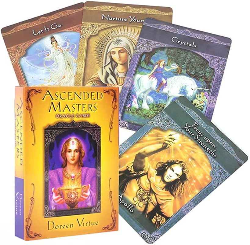 Amazon.com: Ascended Masters Oracle Cards Tarot Card Divination Fate ...