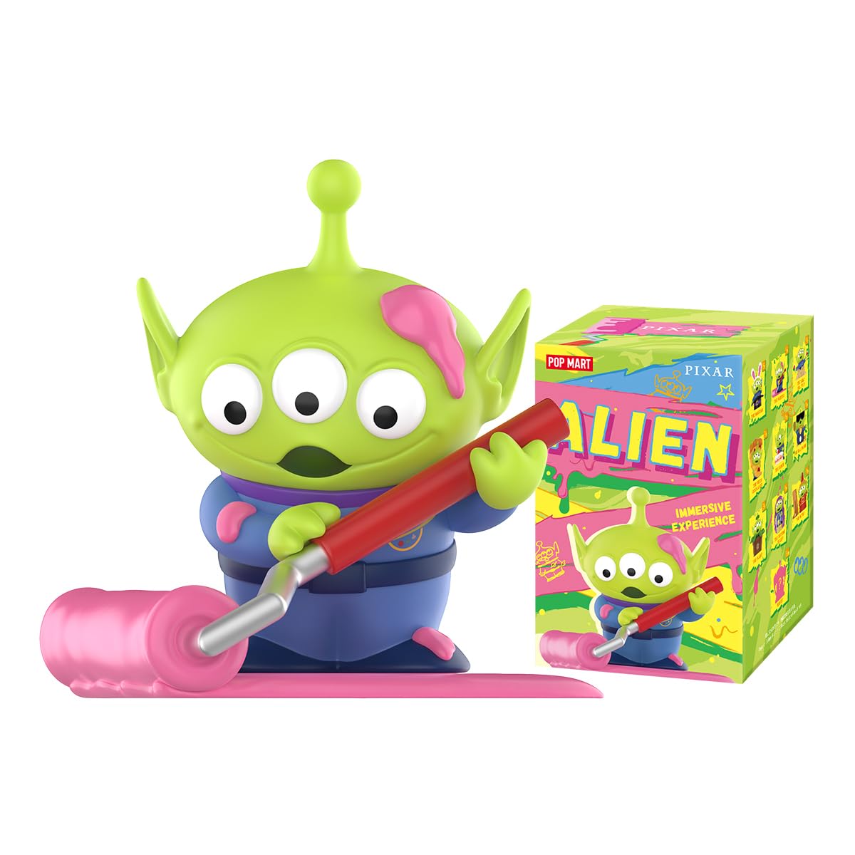 POP MART Pixar Alien-Immersive Experience Series Figures 1Box 2.5 ...
