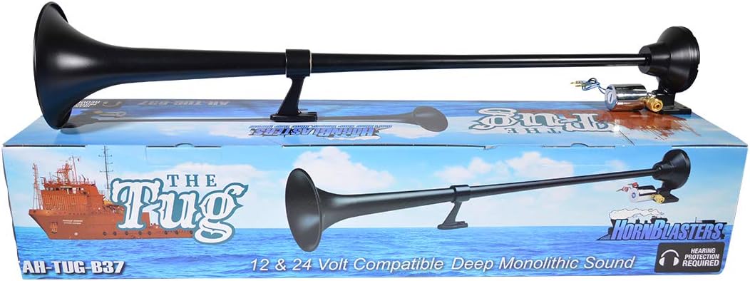 Amazon.com: HornBlasters Safety 12/24 Volt Air Horn Only - Loud Fire ...