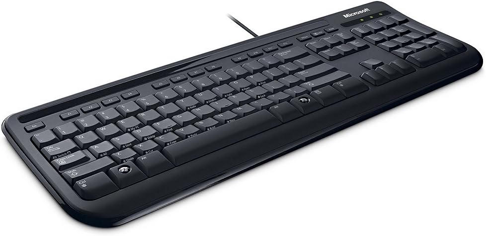 Amazon.com: Microsoft Wired Keyboard 400 for Business : Electronics