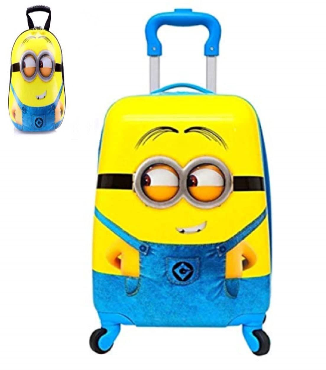 Buy Divs Edenic Girl's Polycarbonate Cartoon Print Yellow Print16 ...