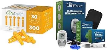 Amazon.com: Care Touch Diabetes Testing Kit with 400 count of 30 Gauge ...