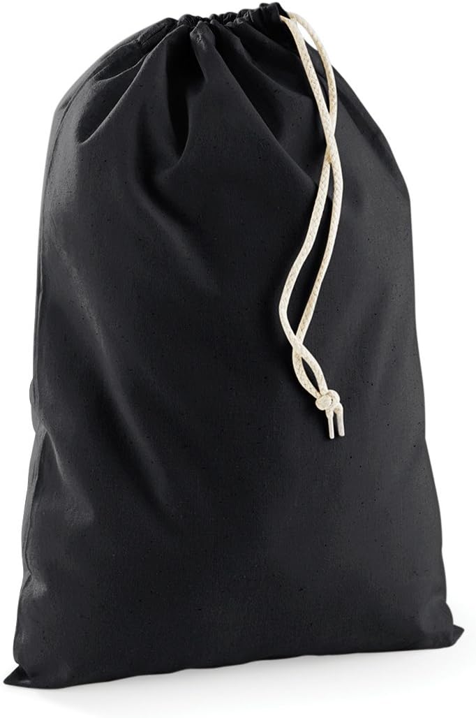 Bronta Mill Plain Natural 100% Cotton Drawstring Stuff Bags | Eco ...