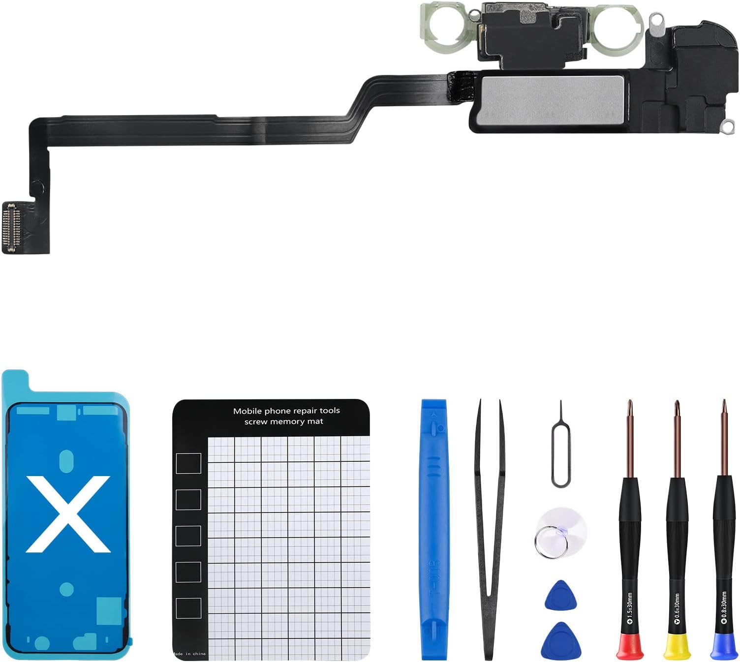 Amazon.com: CYKJGS for iPhone 12 Pro Max Ear Speaker Replacement OEM ...