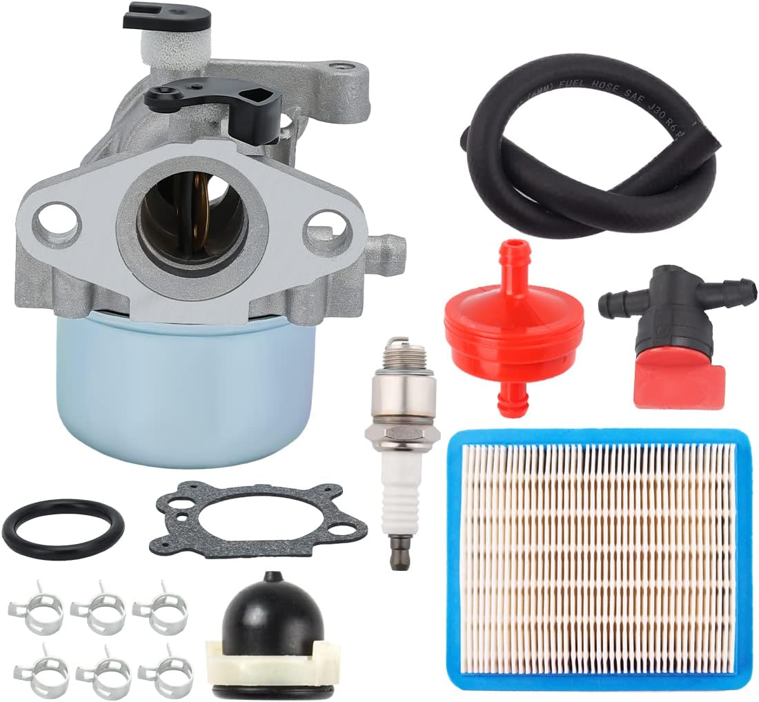 Amazon.com: Dalom 799866 Carburetor with 491588S for Briggs & Stratton ...