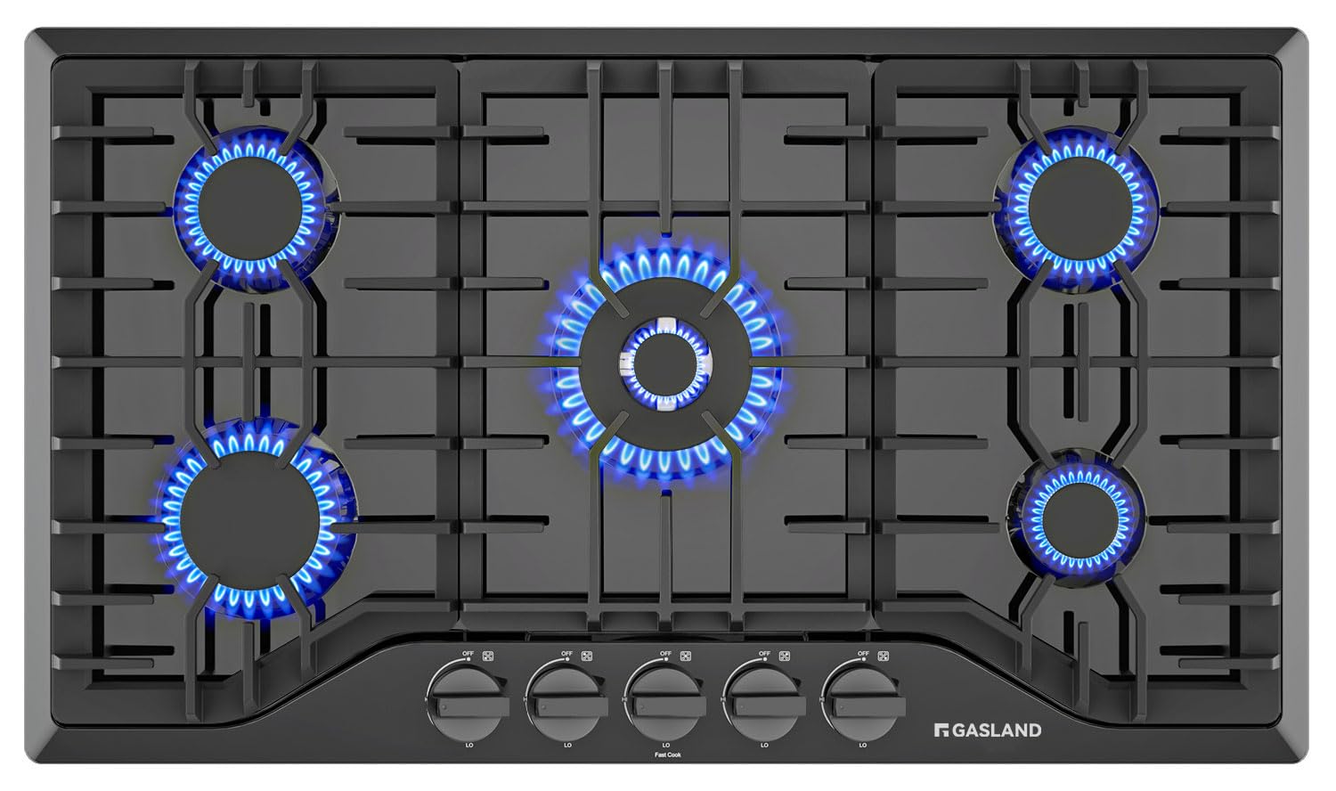 Snapklik.com : 36 Inch Gas Cooktop, GASLAND PRO GH2365EF 5 Burner Gas ...