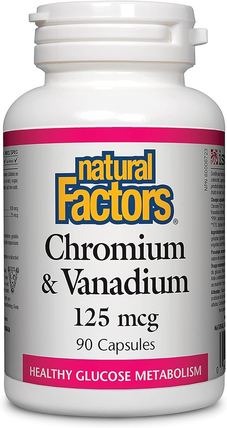 Amazon.com: Source Naturals, Vanadium with Chromium 200 mcg 180 Tablets ...