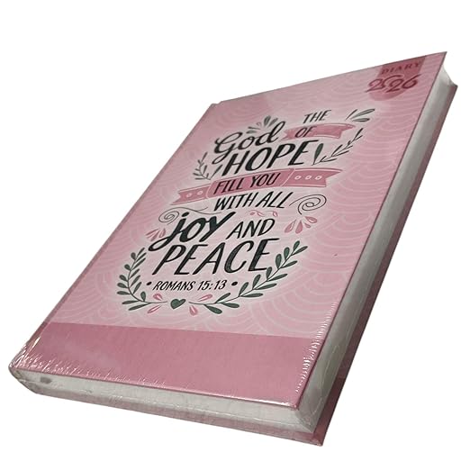 Jesus Diaries 2026 Daily Bible Verse Diary, English Christian Planner ...