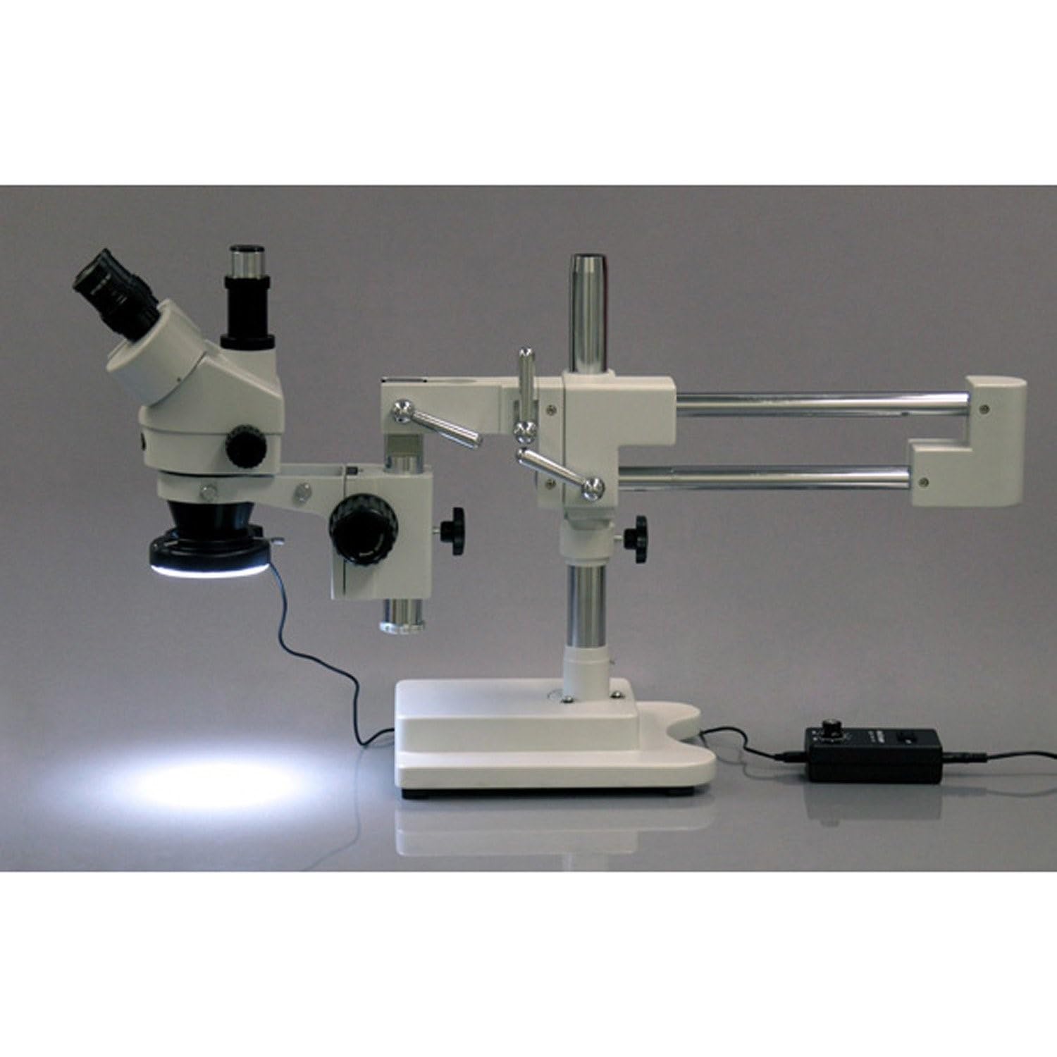 Adjustable For Microscopes AmScope 64-LED Microscope Ring Light ...