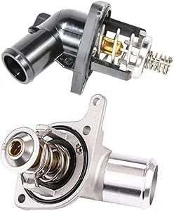 Amazon.com: WMPHE Engine Coolant Thermostat Housing Assembly ...