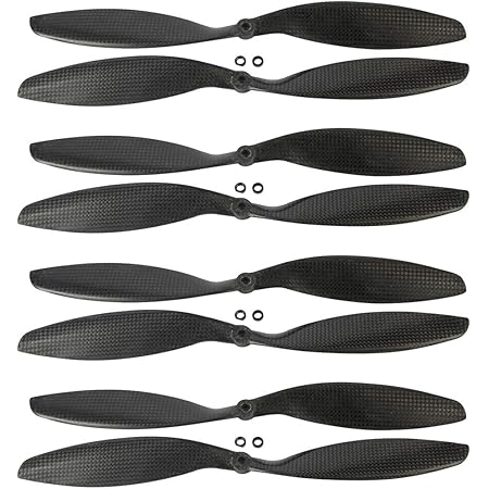 Amazon.com: 6Pairs 1045 Propellers CW CCW 10x4.5" FPV Props for F550 ...