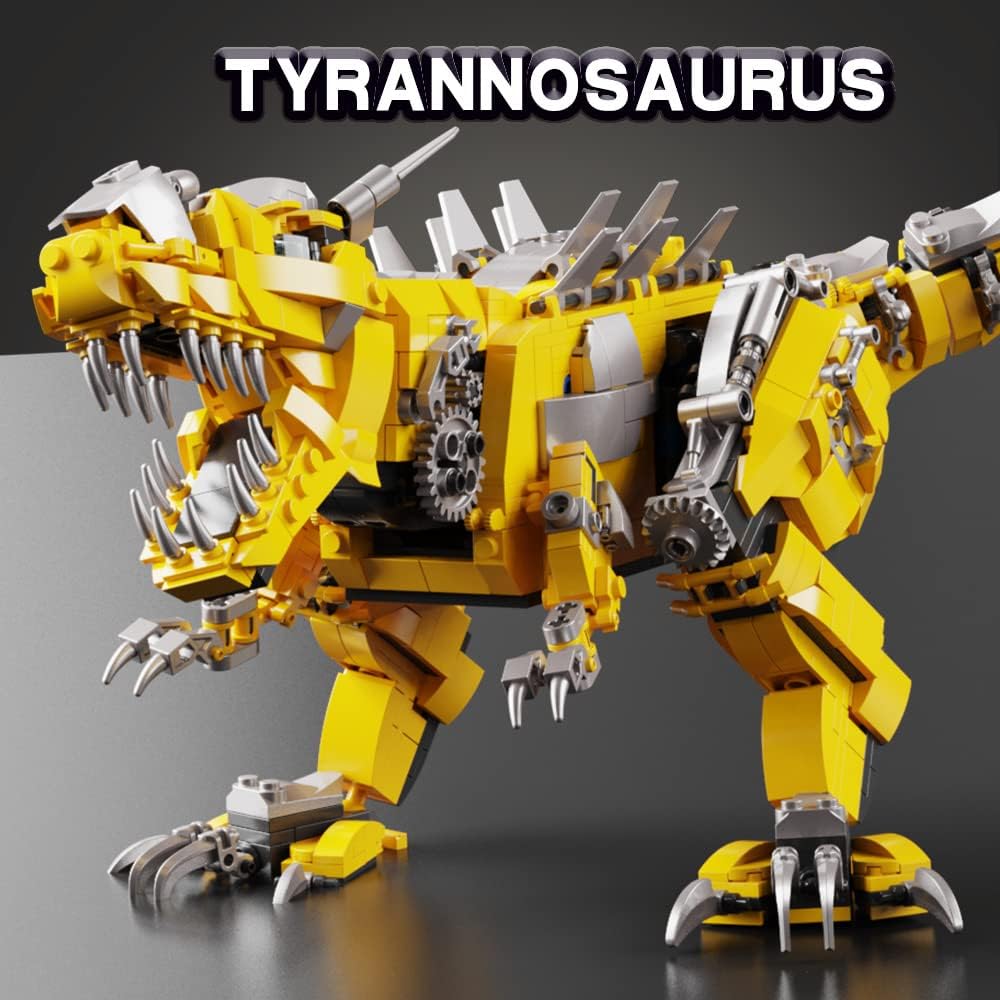 Mesiondy Dinosaur Building Kits，3 in1 STEM Educational Building Sets ...