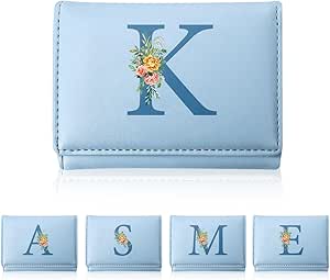Amazon.com: Girls Wallet, Tri-folded Initial Girls Wallets for Kids 8 ...