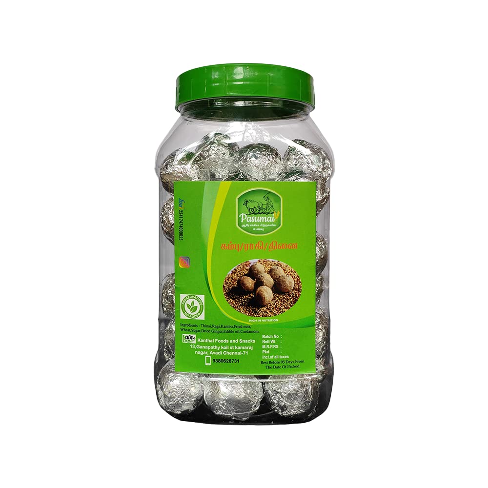 Kanthal Foods And Snacks Pasumai - Multi Millets laddu | pearl, foxtail ...