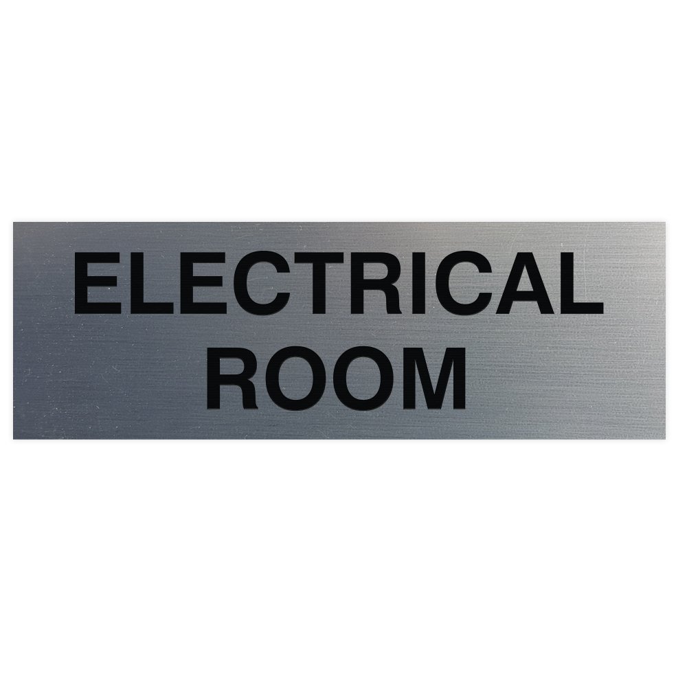 Amazon.com: All Quality Basic Electrical Room Door/Wall Sign | Durable ...