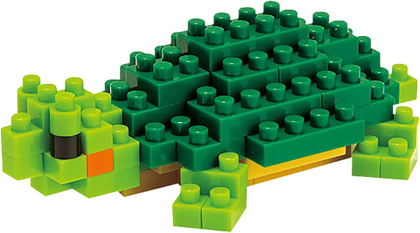 Nanoblock 14093 Schildkr te Red Eared Slider 3D Puzzle Bestehend Aus nanoblock-14093-schildkr-te-red-eared-slider-3d-puzzle-bestehend-aus