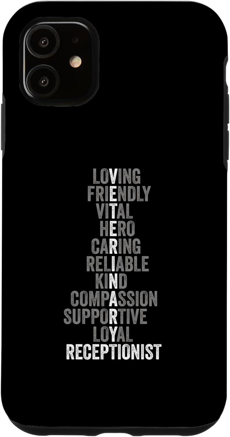 Amazon.com: iPhone 11 Veterinary Receptionist Veterinarian Vet Tech ...