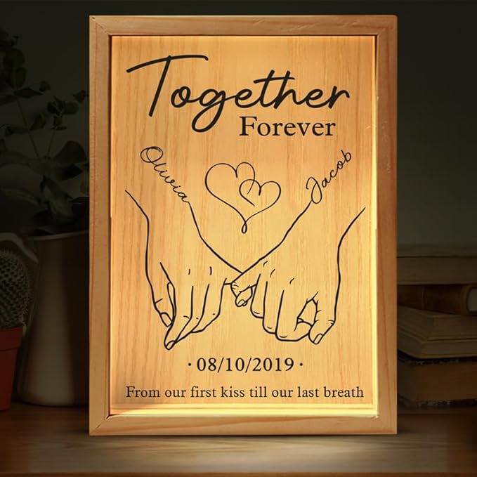Amazon.com - Pawfect House Together Forever Custom Wooden Shadow Box ...