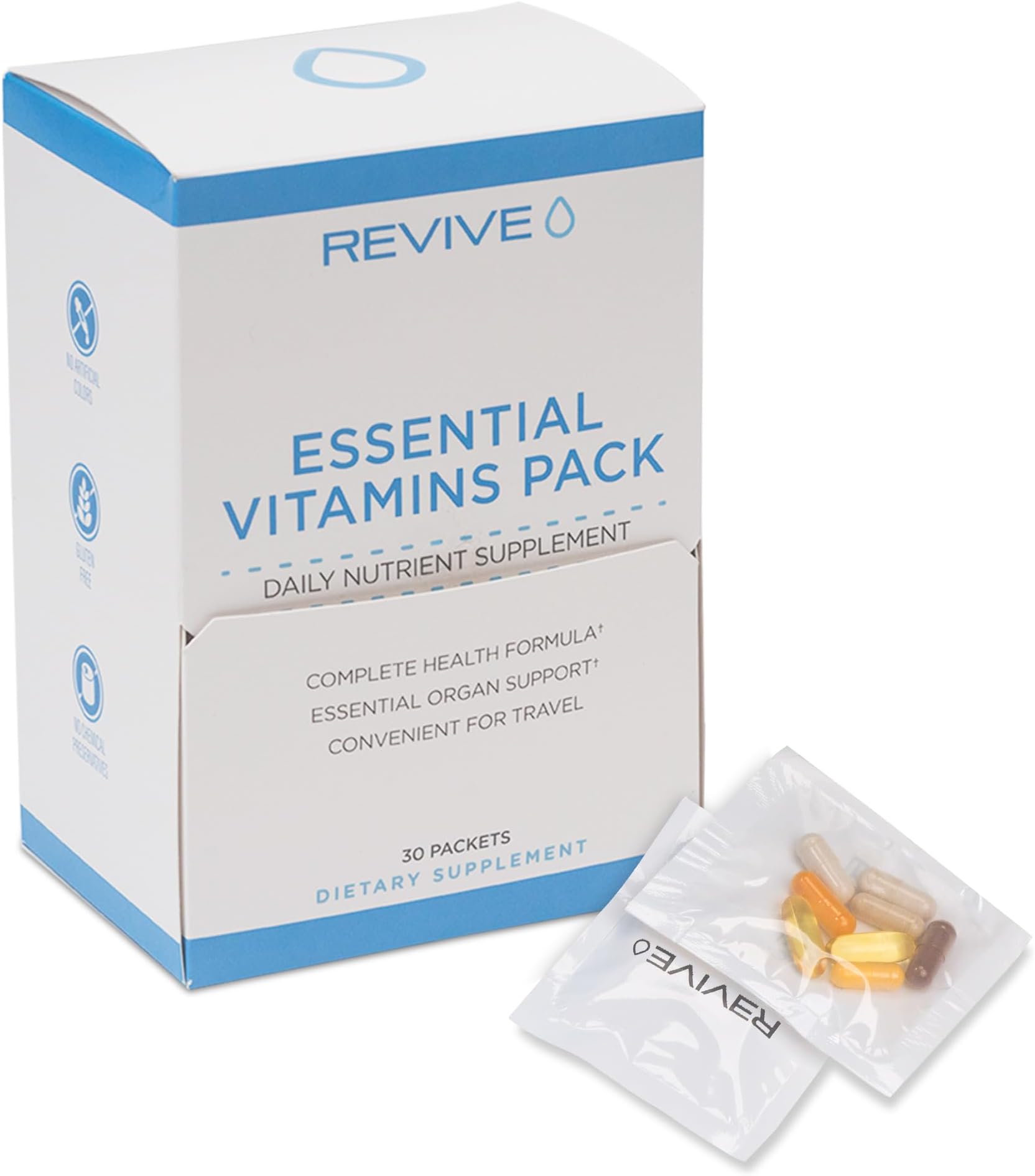 Amazon.com: Revive MD Essential Vitamin Packs for Women & Men, Vitamins ...