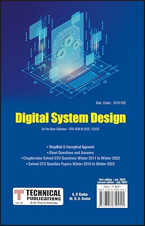 Amazon.in: Buy Digital System Design for GTU 18 Course (III - ECE/Elex. - 3131102) Book Online ...