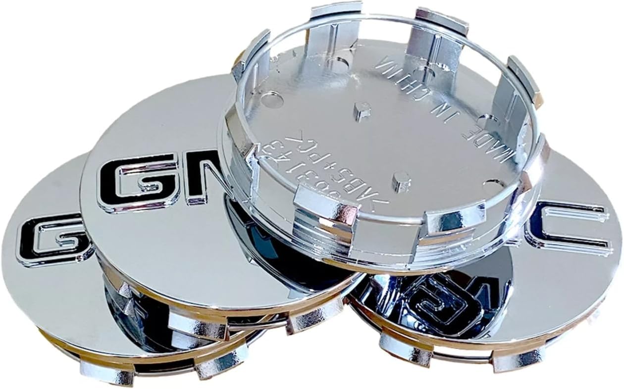 Amazon.com: 4X Chrome/Black Wheel Hub Cap Center Cap 20942032,20941995 ...
