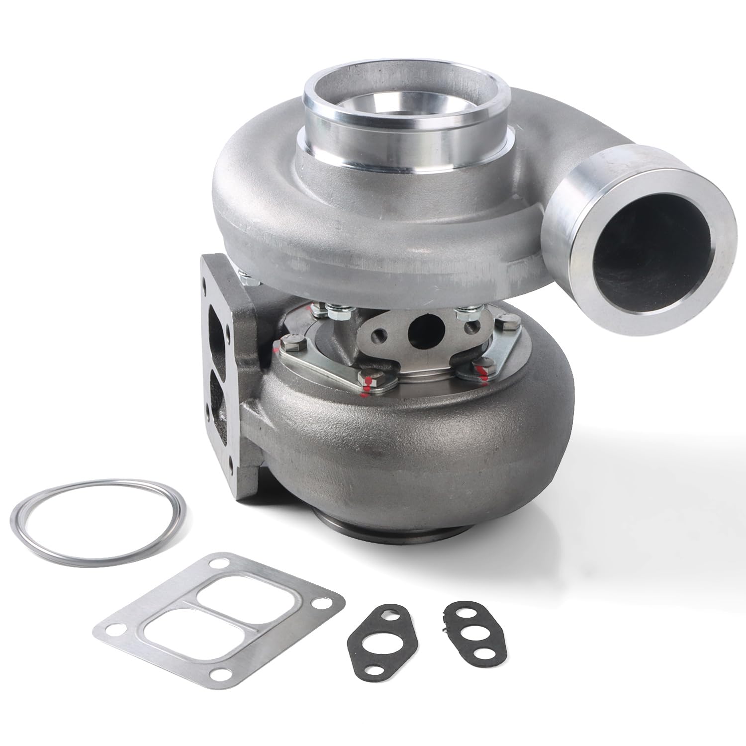 Amazon.com: YDMON Turbocharger Kits, Compatible with GT45 T4 1.05 A/R ...