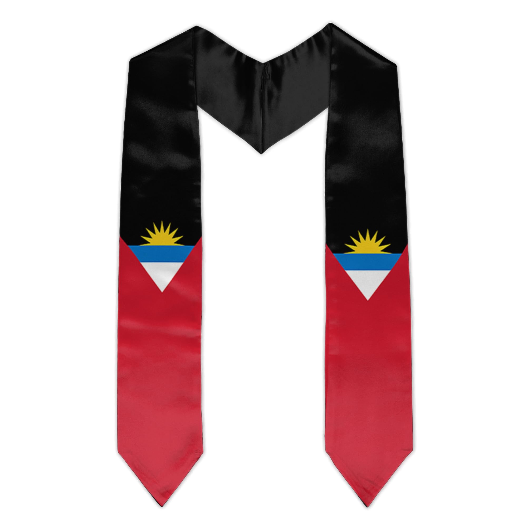 Snapklik.com : Vcmaluco Antigua And Barbuda Flag Graduation Stole Sash ...
